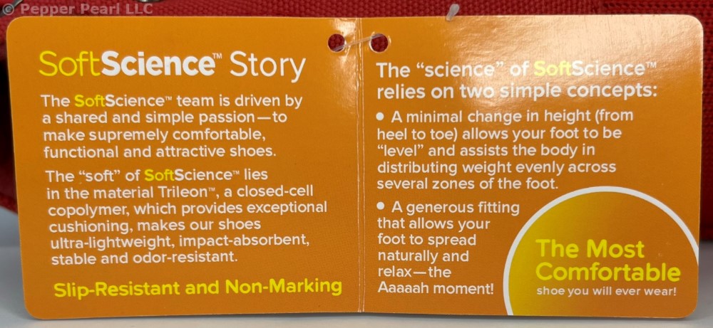 The SoftScience, Inc. shoe story: deck, boat, fishing, shoes